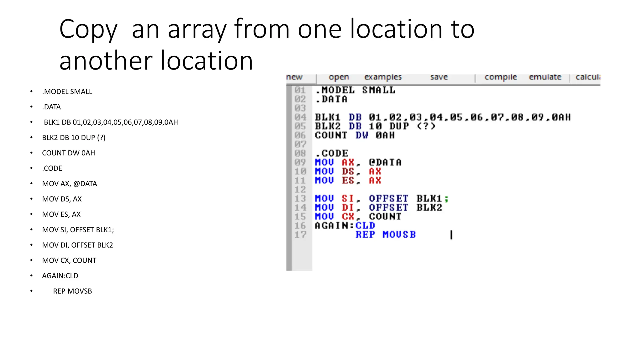 8086 programming guide programs samples and string permutations.pptx