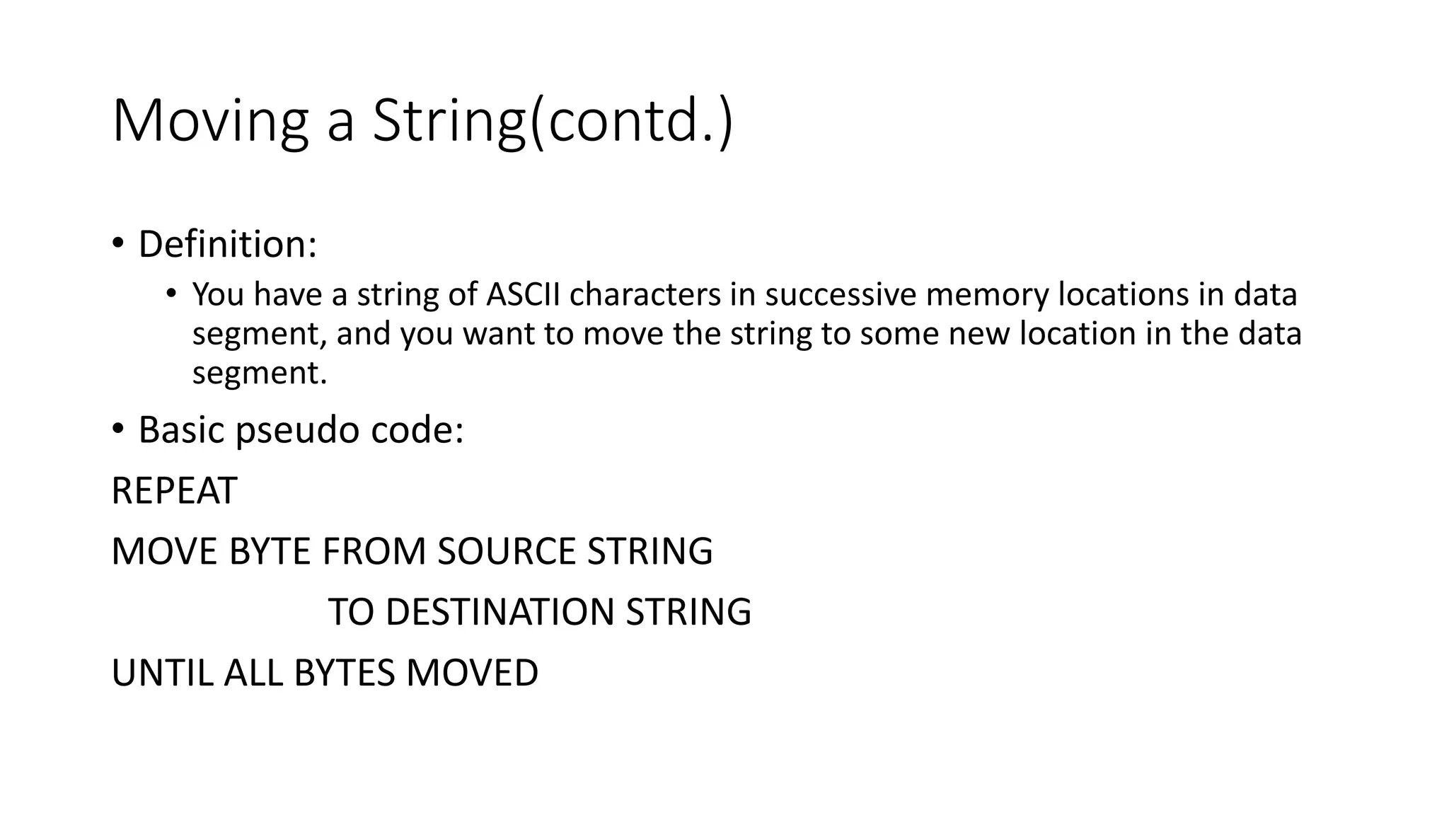 8086 programming guide programs samples and string permutations.pptx