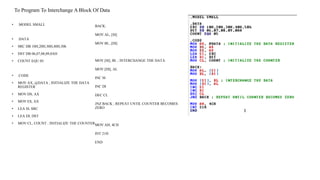 8086 programming guide programs samples and string permutations.pptx