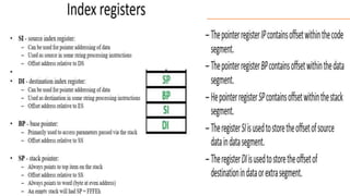 8086 Register organization and Architecture details | PDF