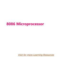 8086 slide general short notes assembly languages.pptx