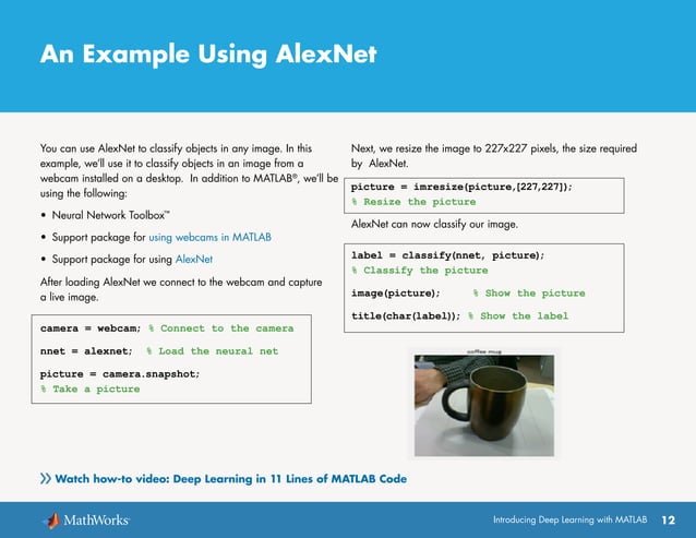 Introducing Deep learning with Matlab | PDF