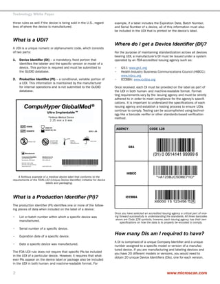 Microscan-LVS UDI Compliance Guide | PDF