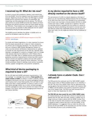 Microscan-LVS UDI Compliance Guide | PDF