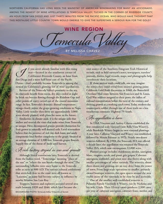 Wine Regions multi, Wine & Jazz, Vint. 2 Trk 3, Melissa Chavez | PDF