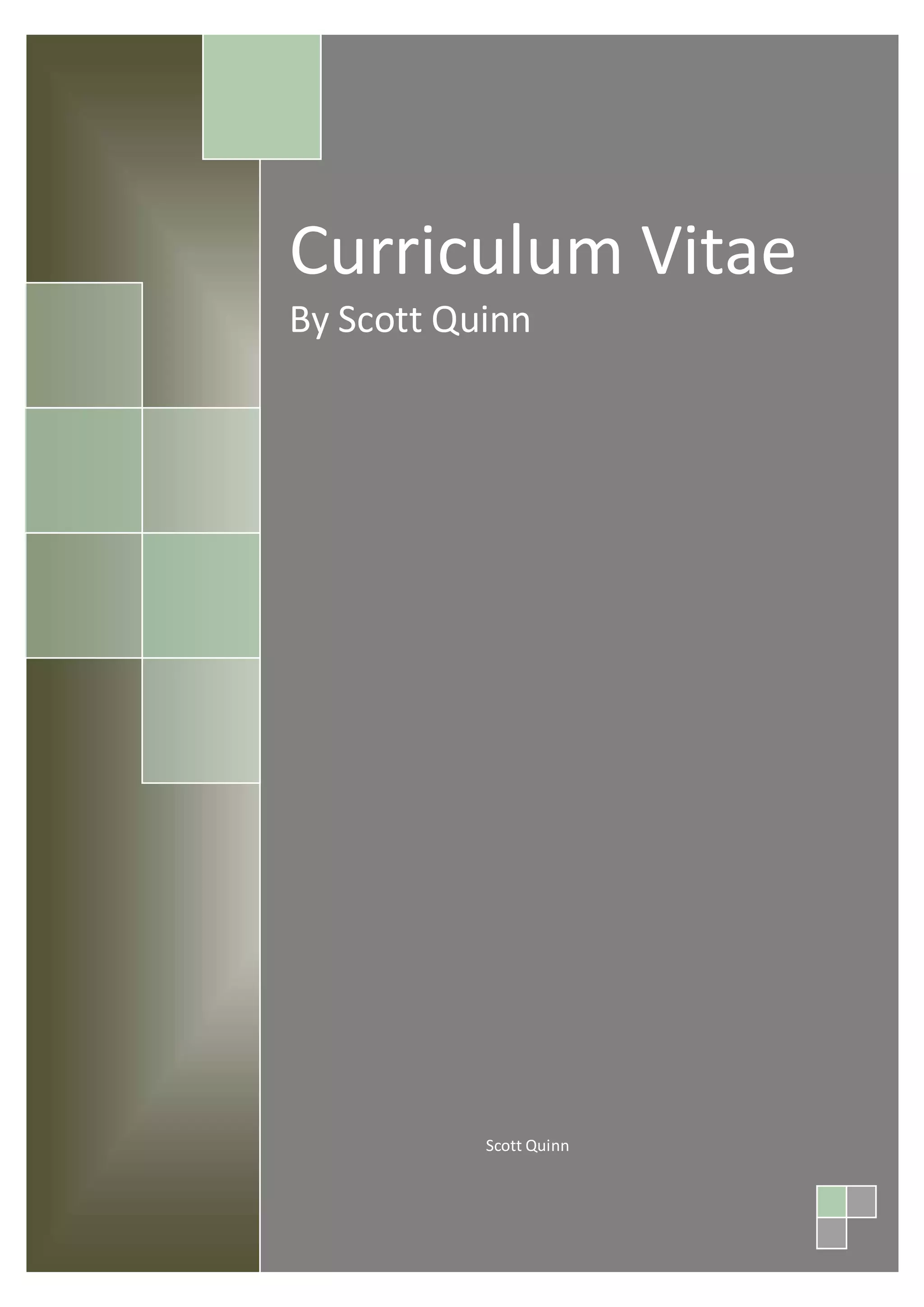 scott Quinn CV 2016 3 | PDF