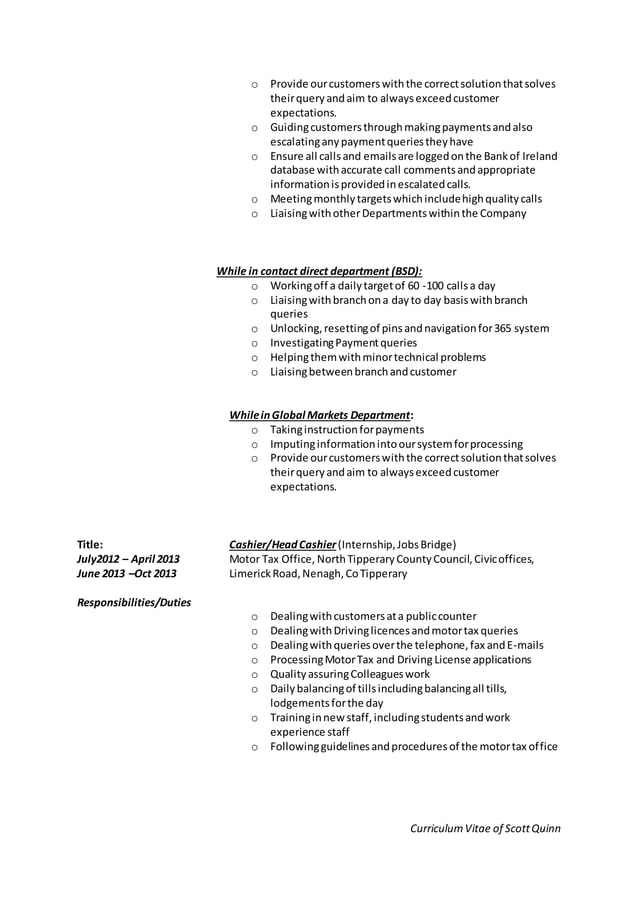 scott Quinn CV 2016 3 | PDF