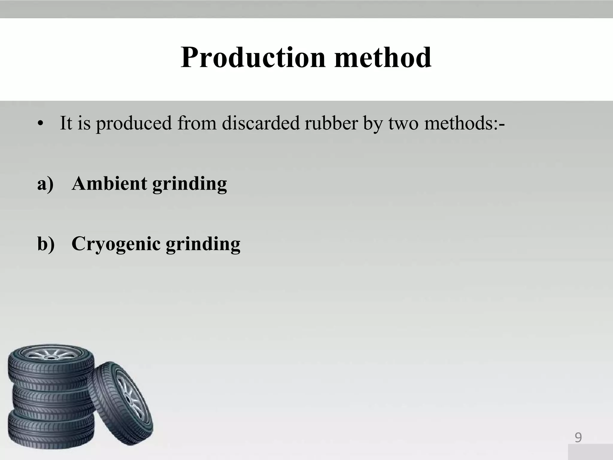 Crumb rubber modified bitumen | PPTX