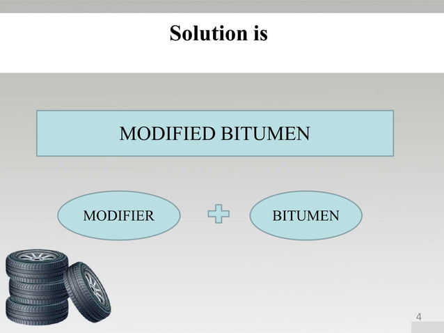 Crumb rubber modified bitumen | PPTX