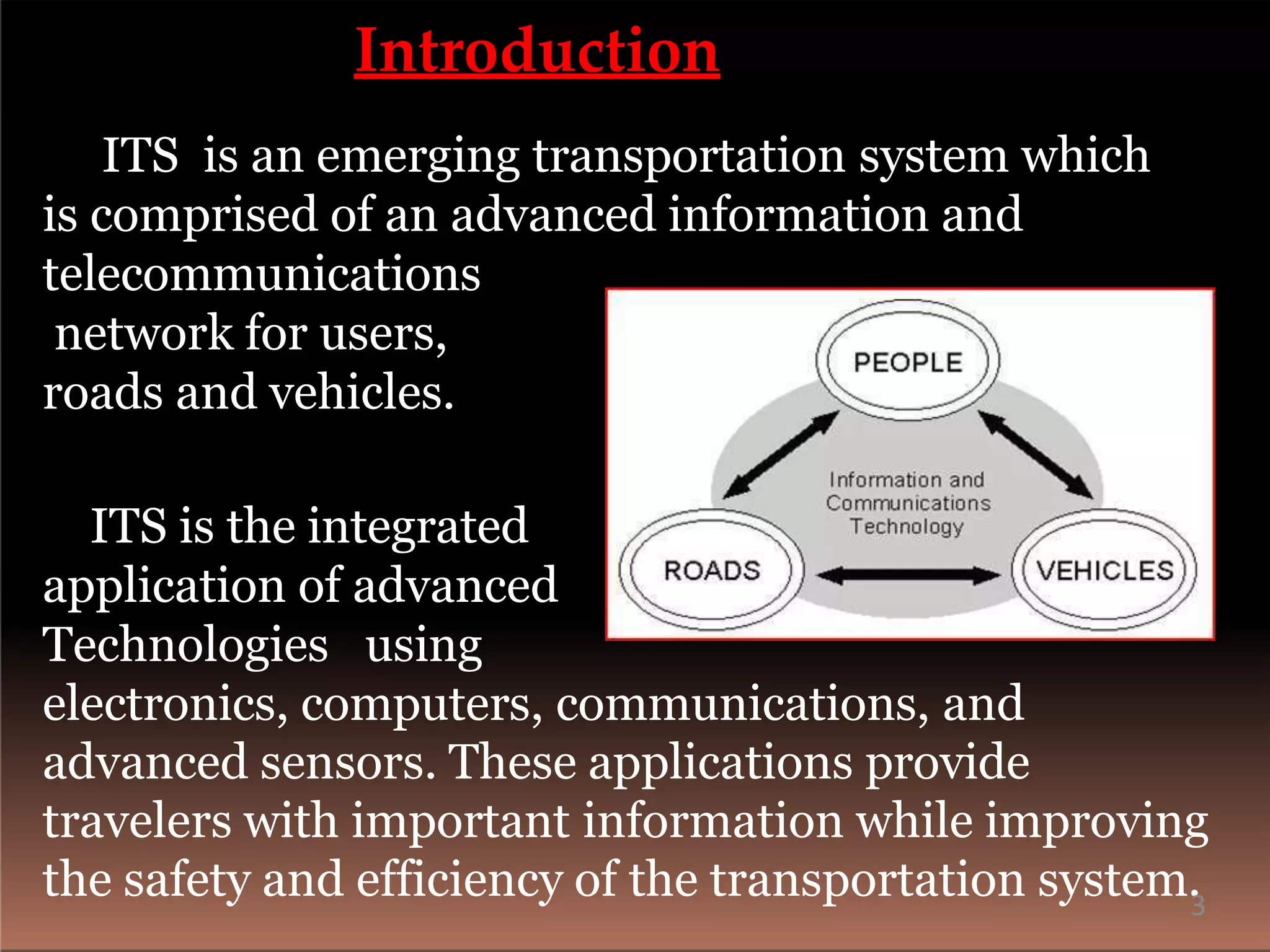 Inteligent transport system | PPTX