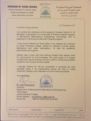 Academic Experience Certificates | PDF