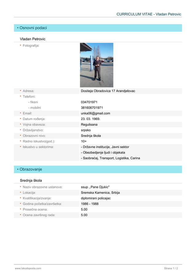 CV-Vladan_Petrovic | PDF
