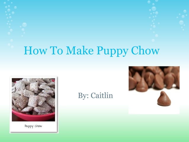 How To Make Monkey Munch/ Puppy Chow | PPT