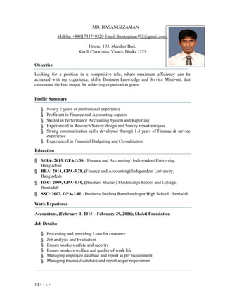 Md Hasanuzzaman Cv Doc