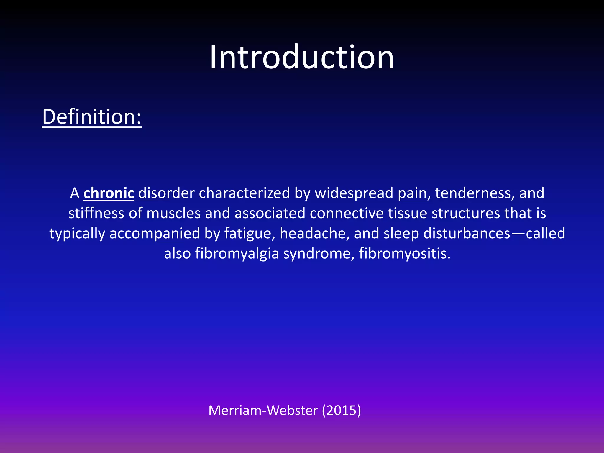 Fibromyalgia powerpoint completed | PPTX