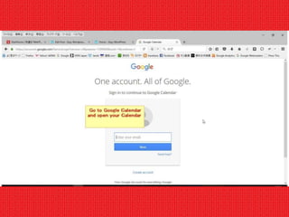 809 embed google calendar | PPT