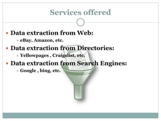 webdataextractor | PPT