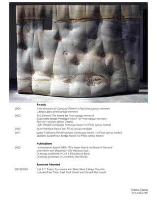 A.LAZAKI_FOLIO C.V 2015 | PDF