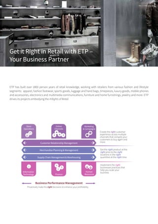 ETP Corporate Brochure | PDF
