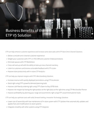 ETP Corporate Brochure | PDF