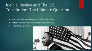 Judicial Review and Constitutional Interpretation | PPTX
