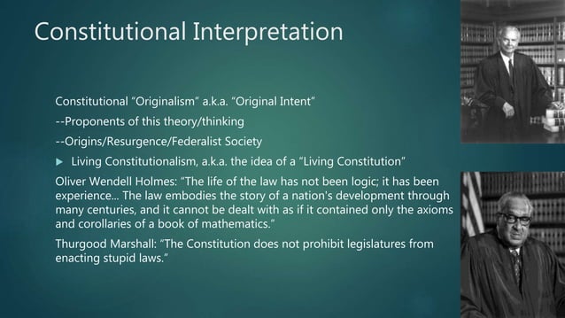 Judicial Review and Constitutional Interpretation | PPTX