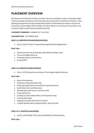 PLACEMENT OVERVIEW NEW 1 | PDF