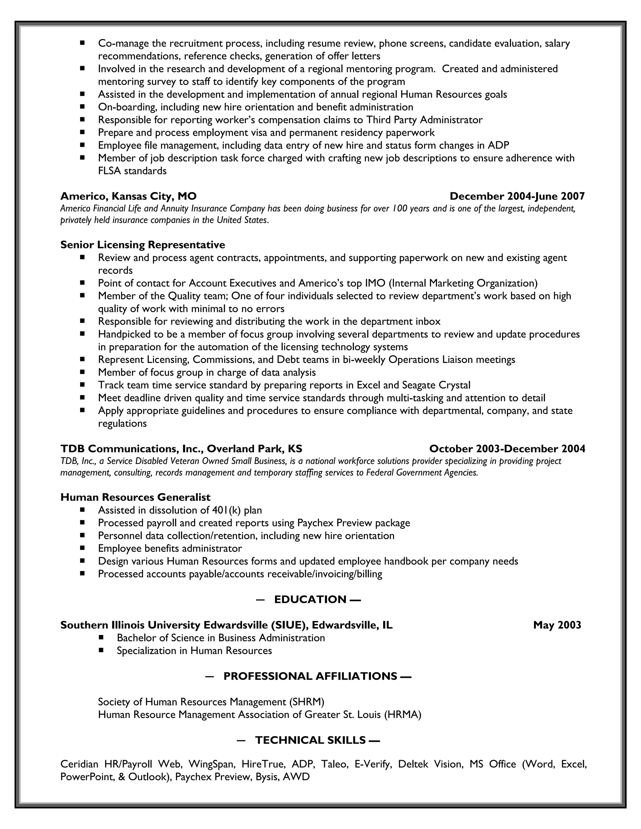 Jessie Self Resume | PDF