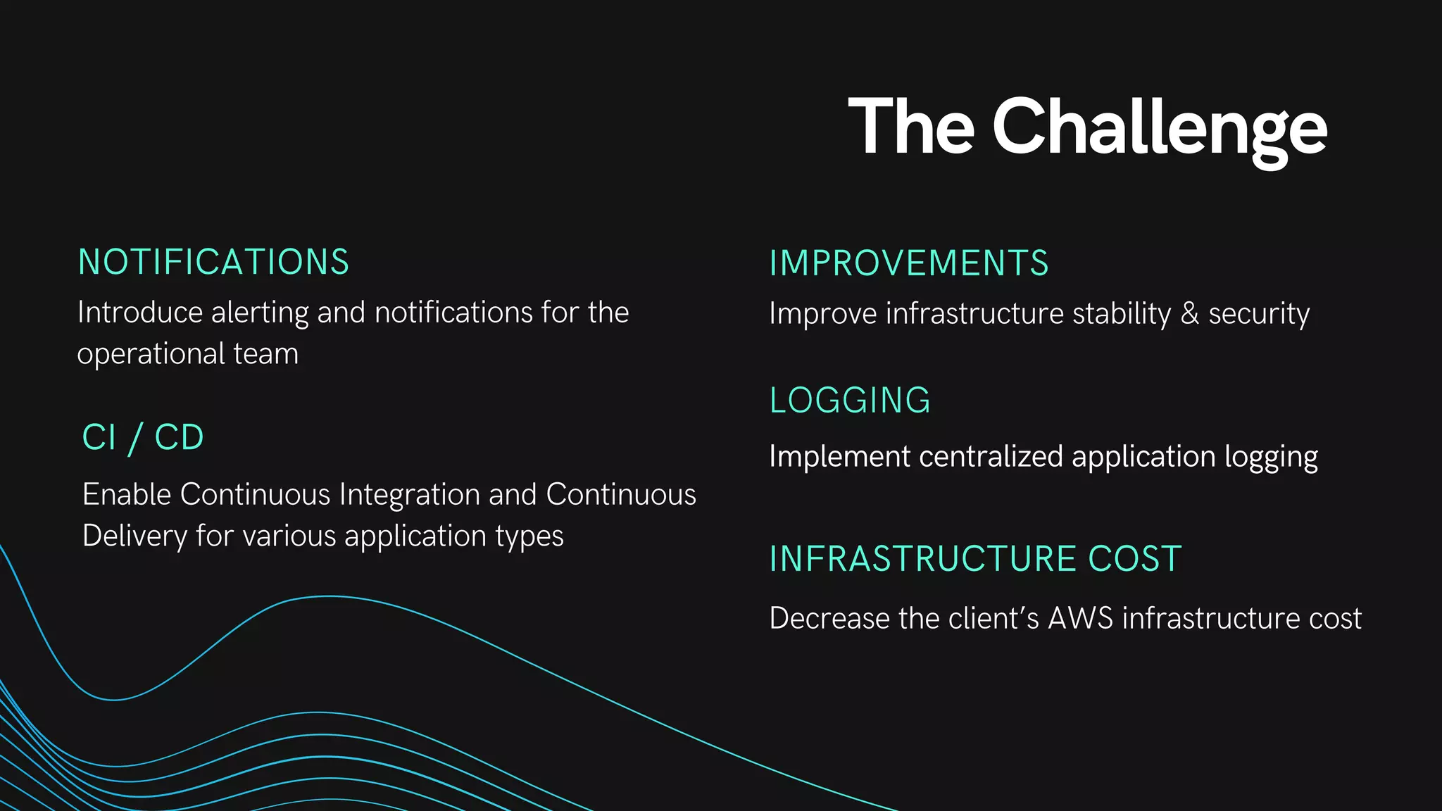 80% Infrastructure Cost Reduction for a US Healthcare Startup | PPT