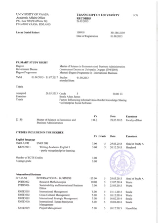 Transcript of Records - English | PDF