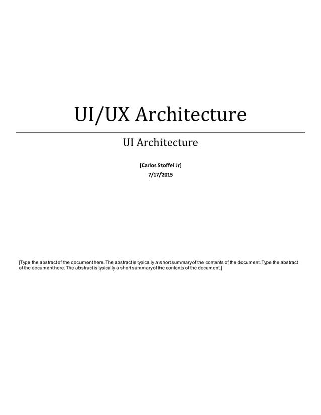 UI_ARCH10102015 | DOCX