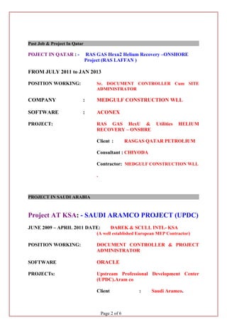 DOCUMENT CONTROLLER | DOC