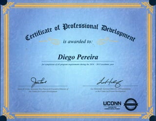 Certificate of Personal Development | PPT