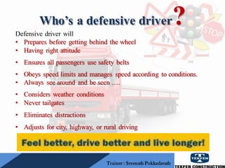DEFENSIVE DRIVING FOR TRUCKS | PDF