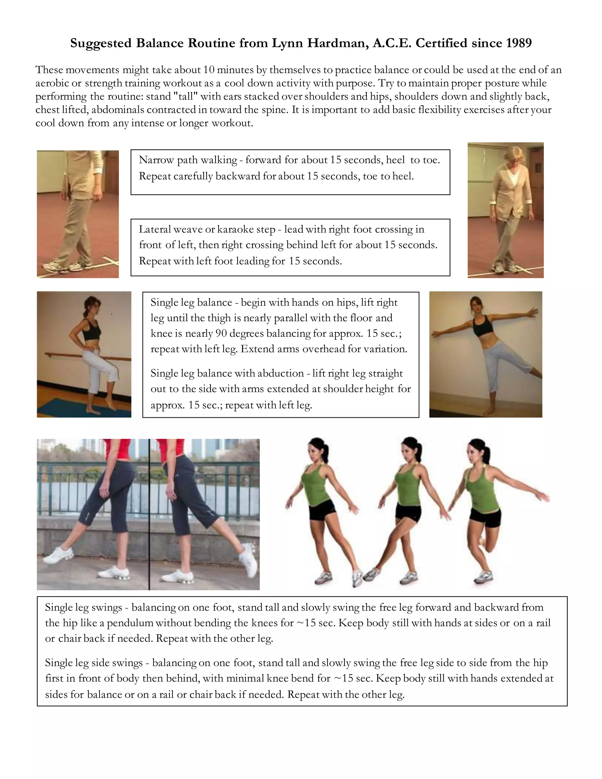 Balance routine | DOCX