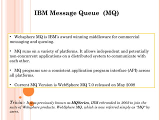 IBM Websphere MQ Basic | PPT