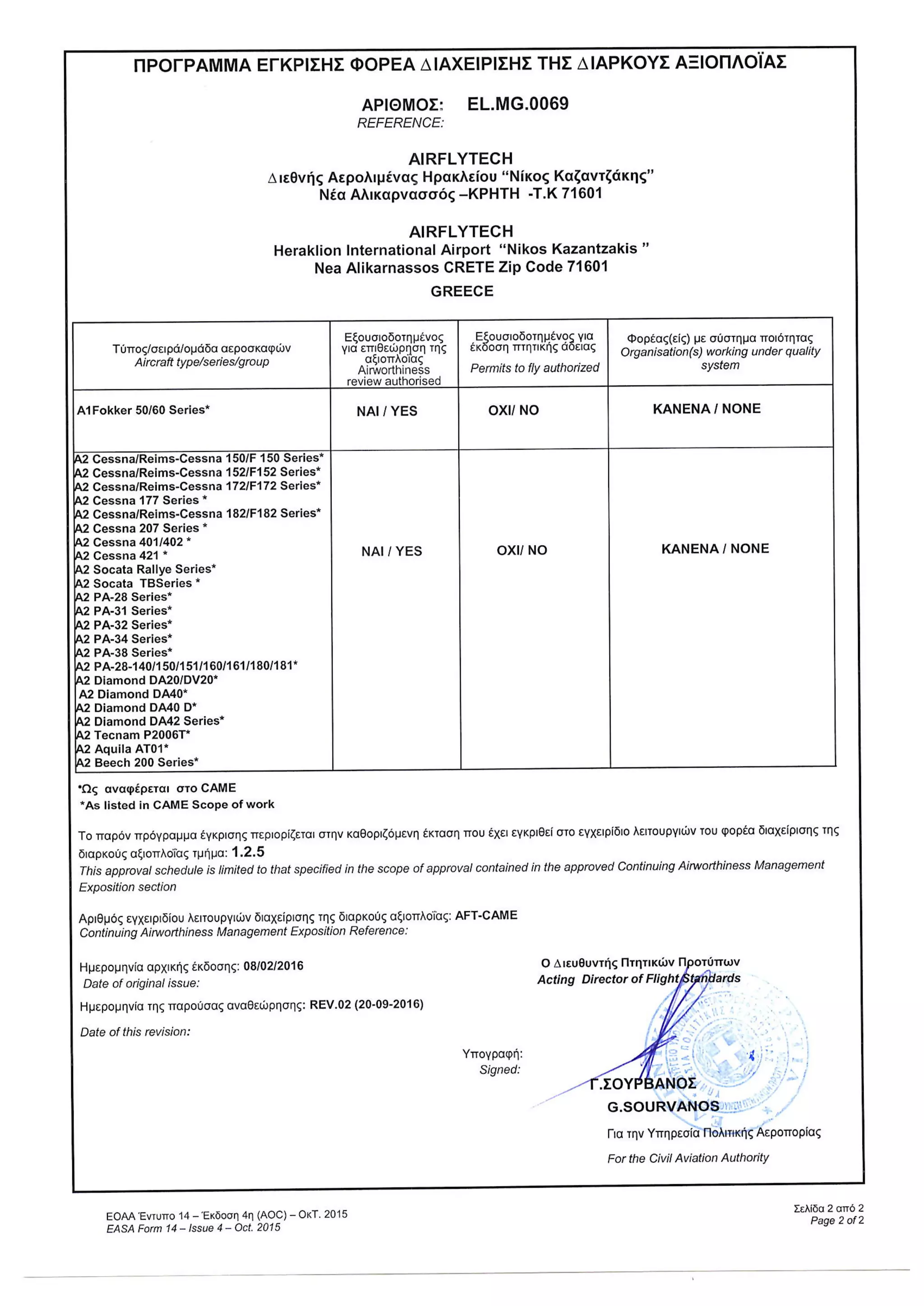 CAMO Approval Issued 1, Revision 2.PDF