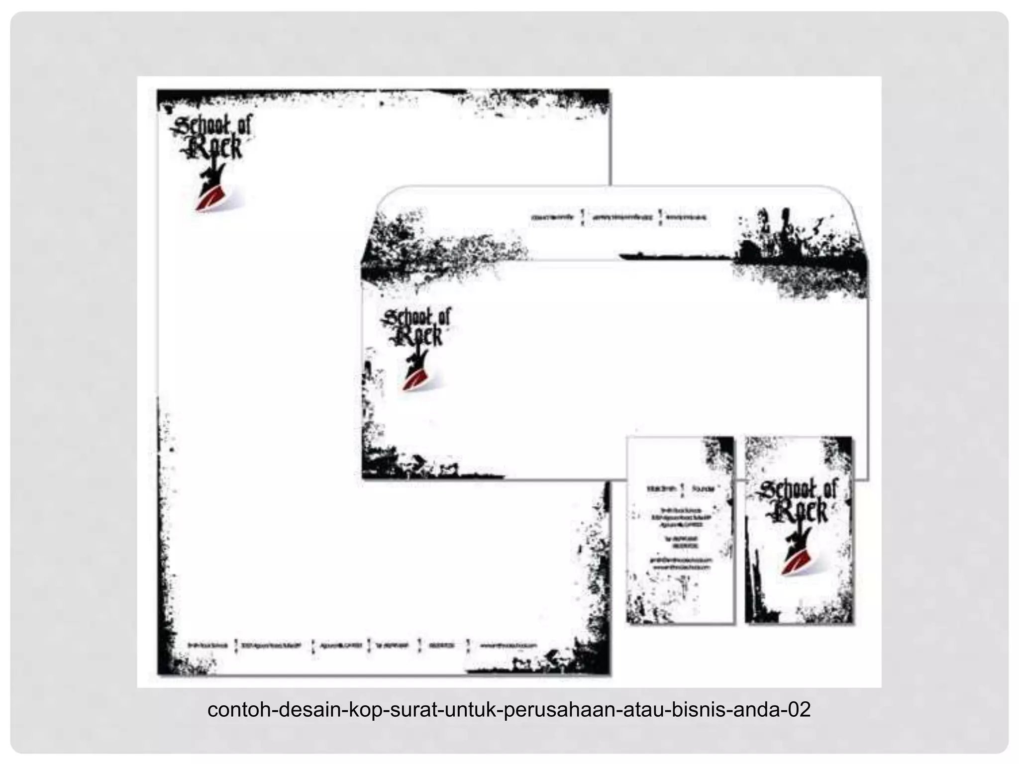 80 contoh desain kop surat untuk perusahaan atau bisnis anda | PPT