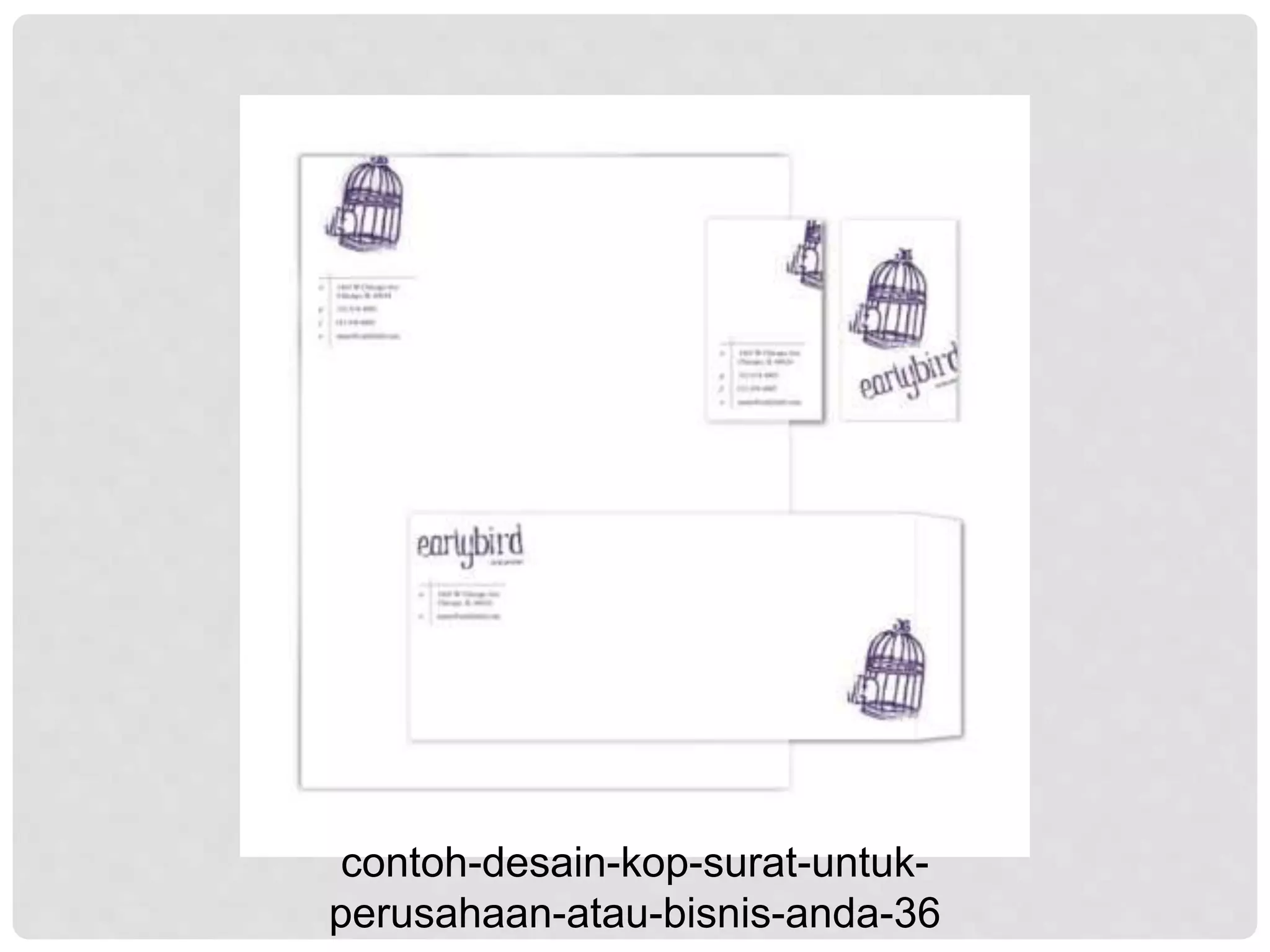 80 contoh desain kop surat untuk perusahaan atau bisnis anda | PPTX