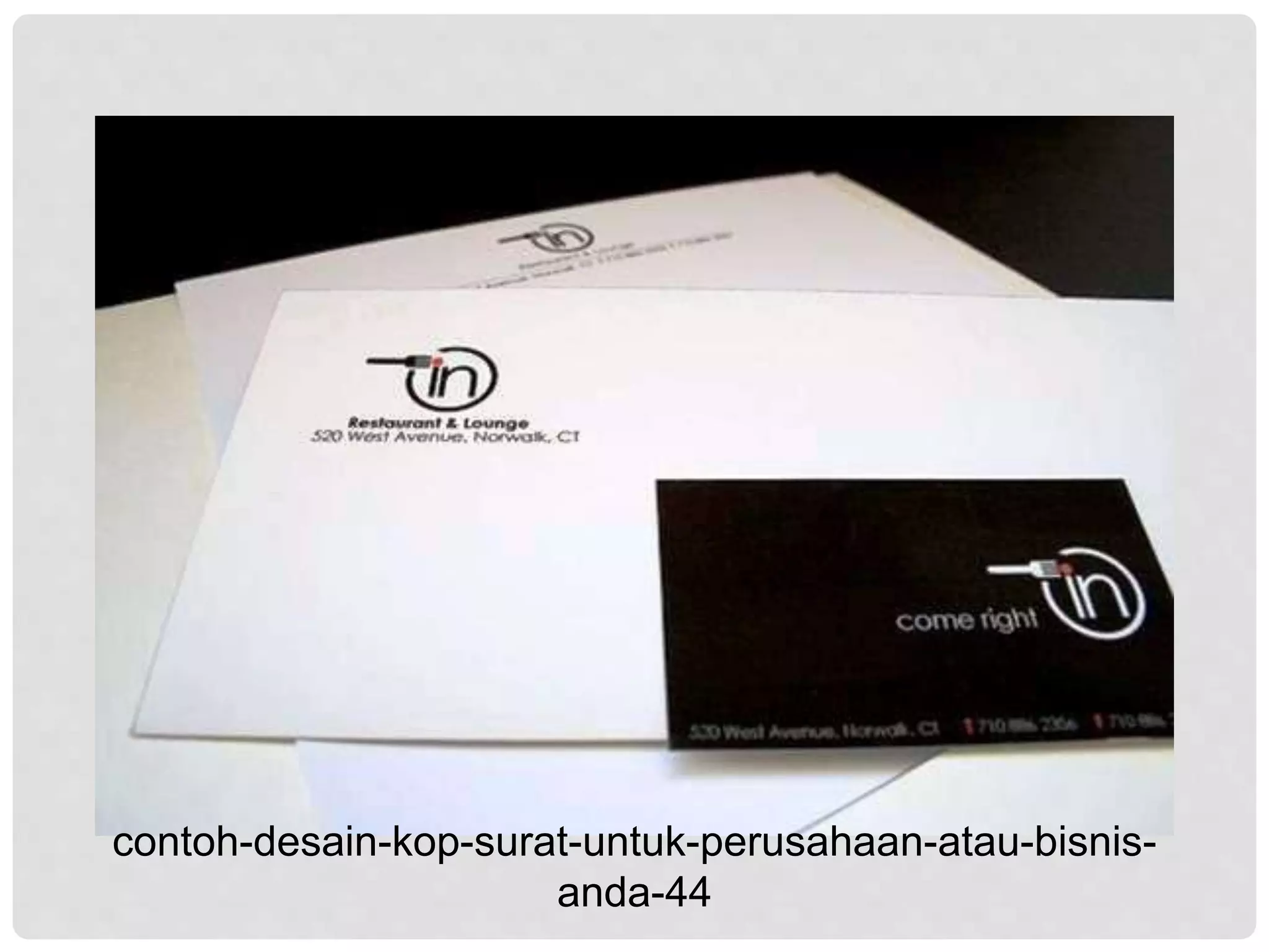 80 contoh desain kop surat untuk perusahaan atau bisnis anda | PPTX