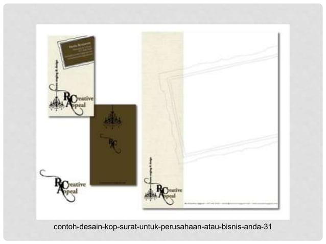 80 contoh desain kop surat untuk perusahaan atau bisnis anda | PPT