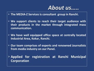 MediaZ Services | PPT