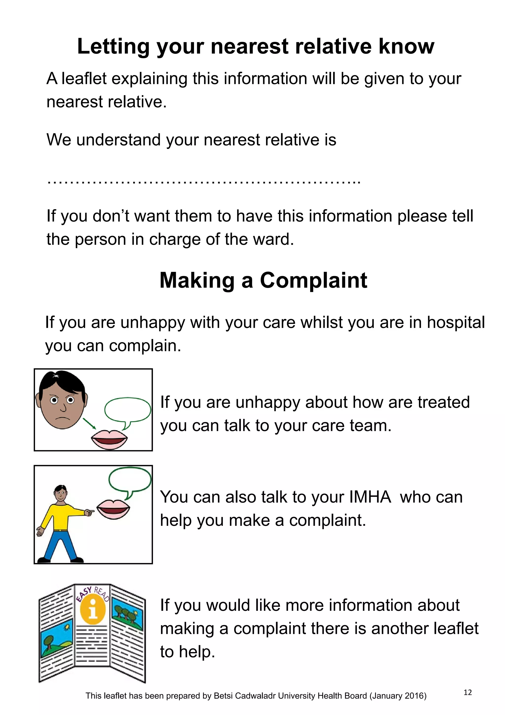 MHA Section 3 - Leaflet 2 | PDF