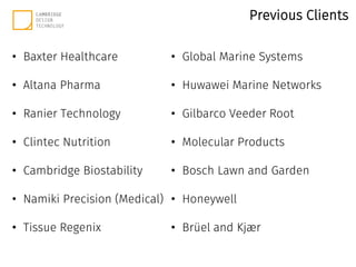 Cambridge Design Technology Presentation V2 | PPT