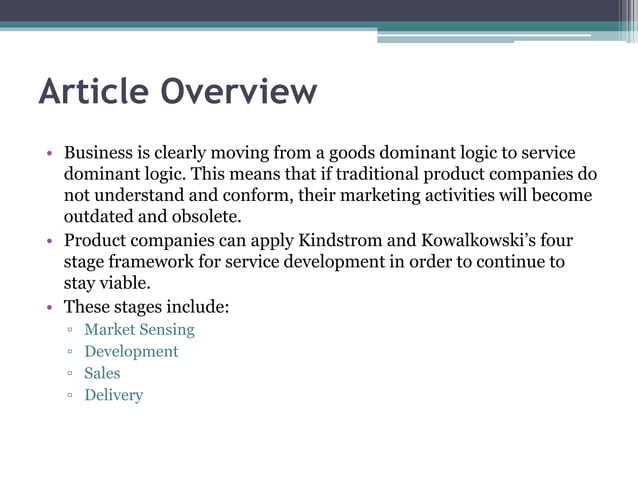 Article Review Presentation | PPTX