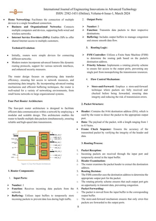 A high-Speed Communication System is based on the Design of a Bi-NoC ...