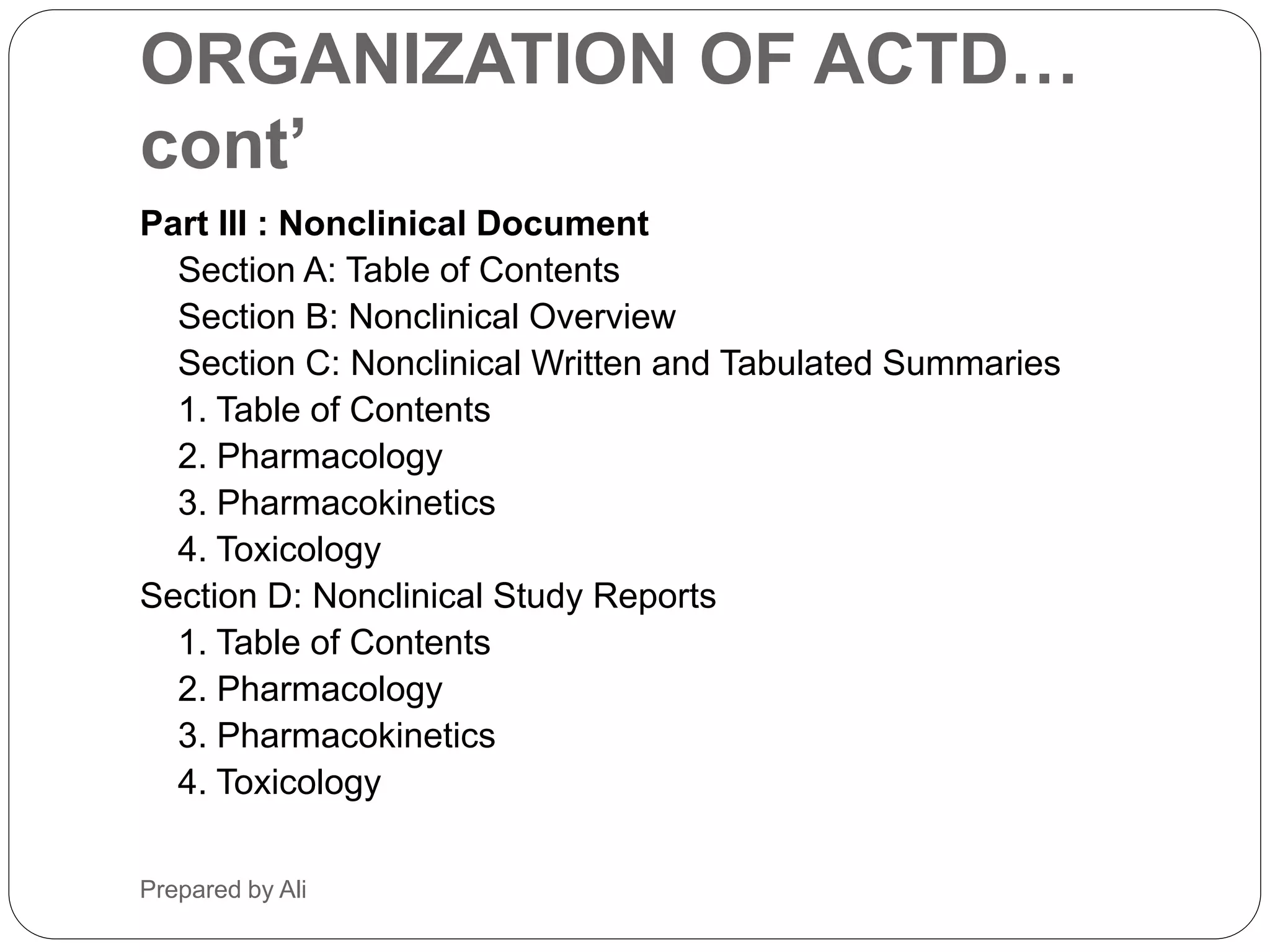 ACTD Guidelines Overview | PDF