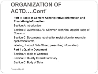 ACTD Guidelines Overview | PDF
