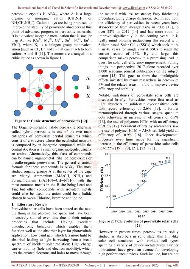 High Efficiency and Thermal Stability A Downright Response to the Commercialization of ...