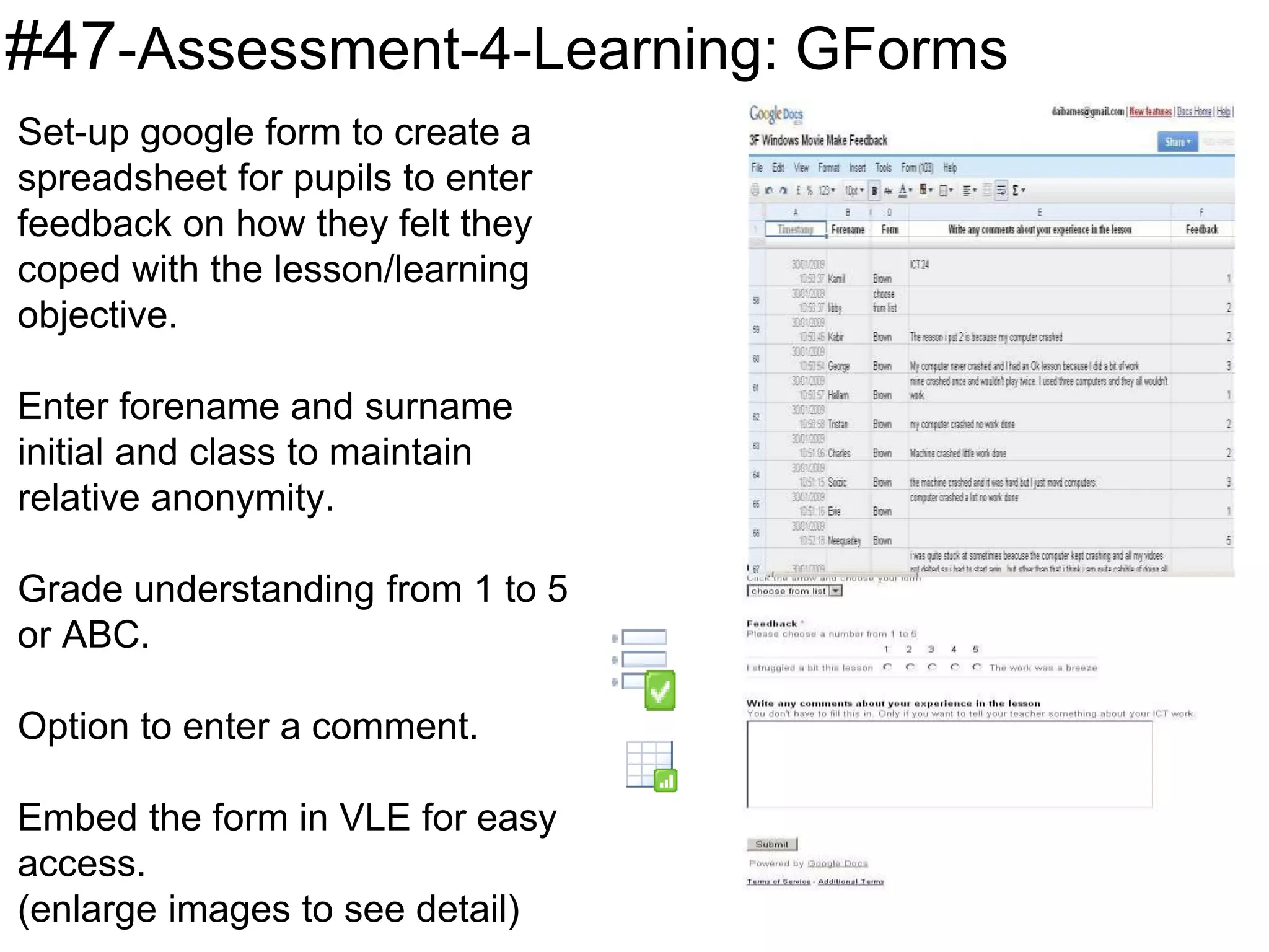 80 interesting ways to use google forms to support learning | PPT